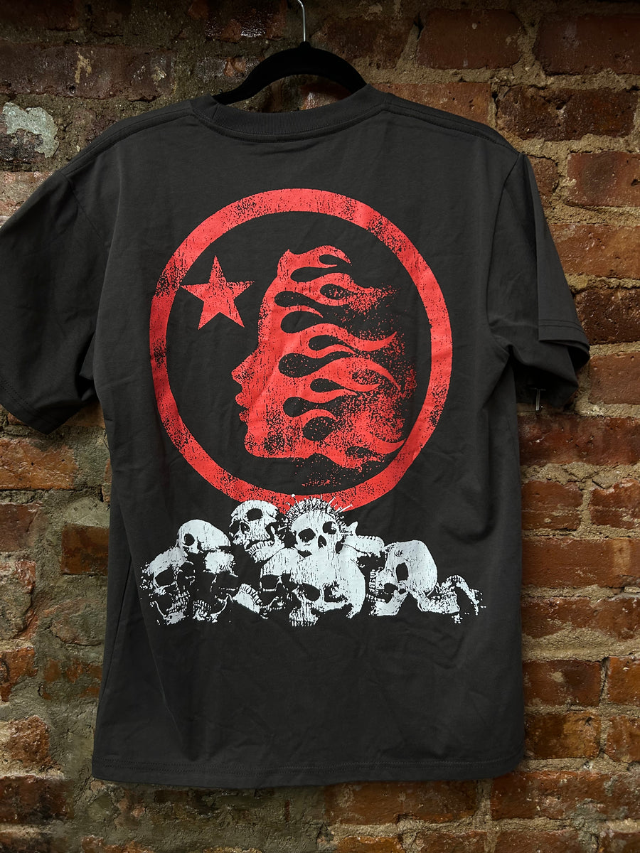 Hellstar brown skull shirt – Ready2shipnyc
