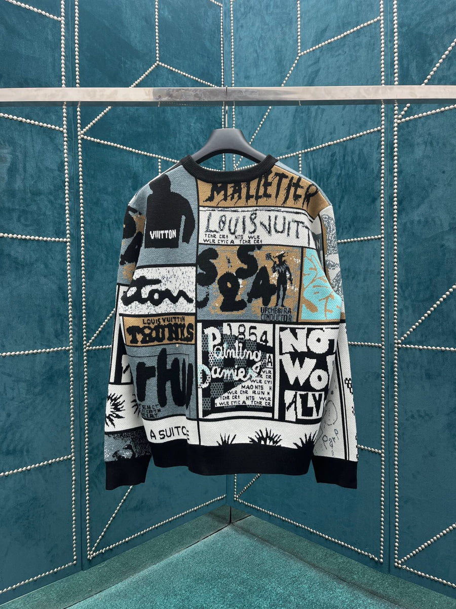 LU1600 1V Comic Wool Sweater – Ready2shipnyc