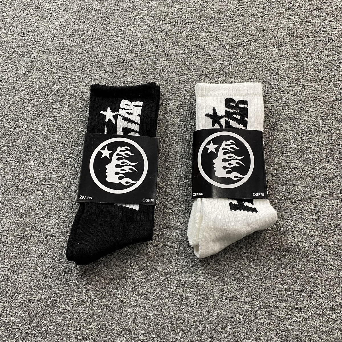 Hellstar logo socks – Ready2shipnyc