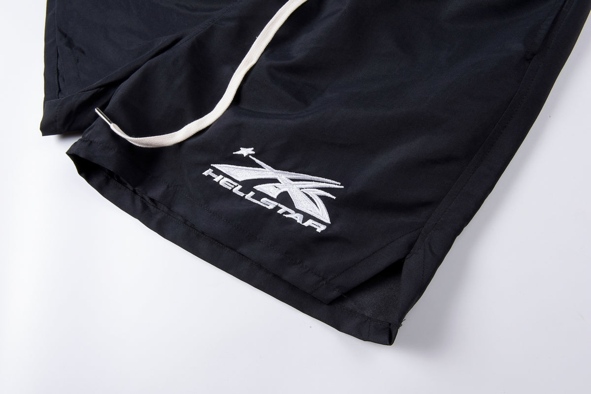 Hellstar nylon new logo shorts – Ready2shipnyc