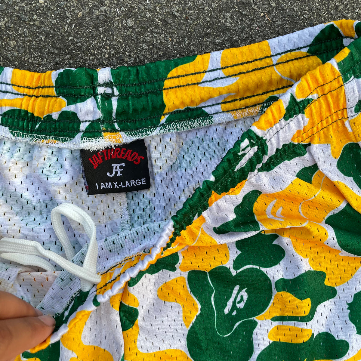 Bape sprite mesh shorts – Ready2shipnyc