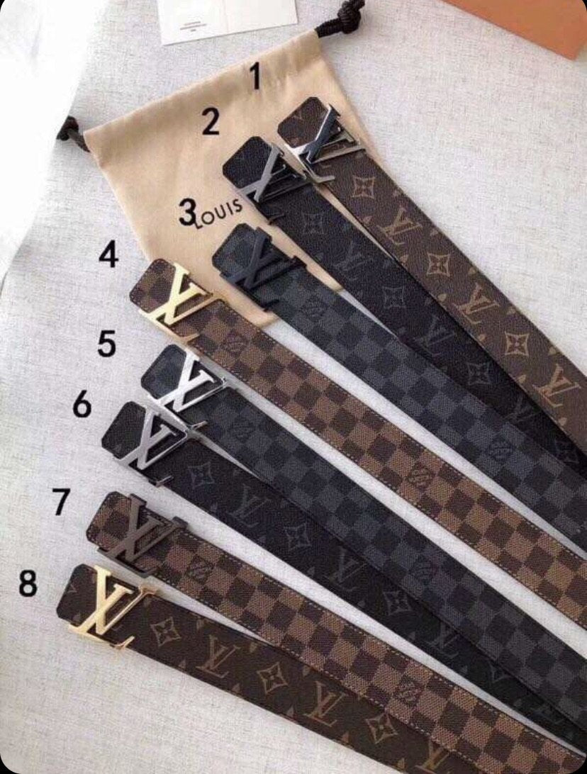 Monogram belts – Ready2shipnyc