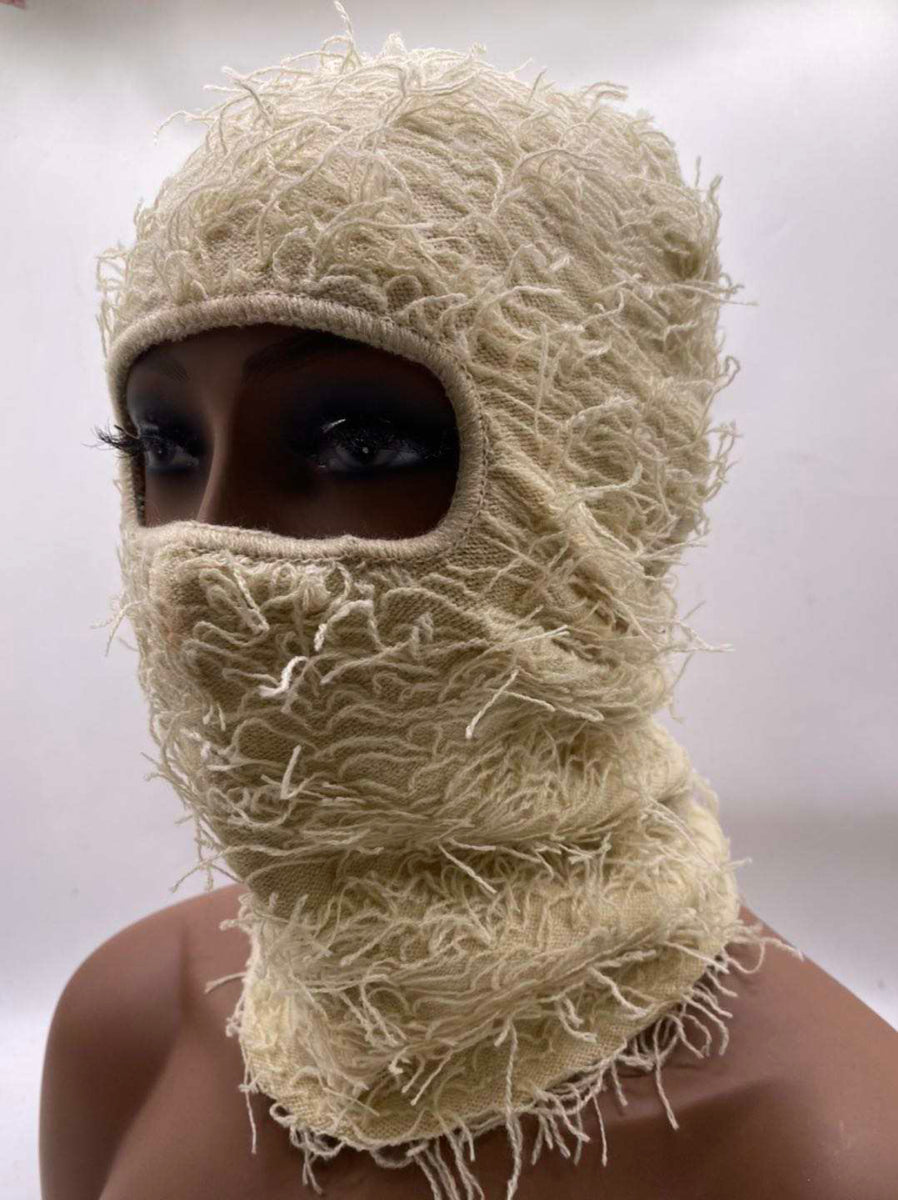 Distressed knitted balaclava – Ready2shipnyc
